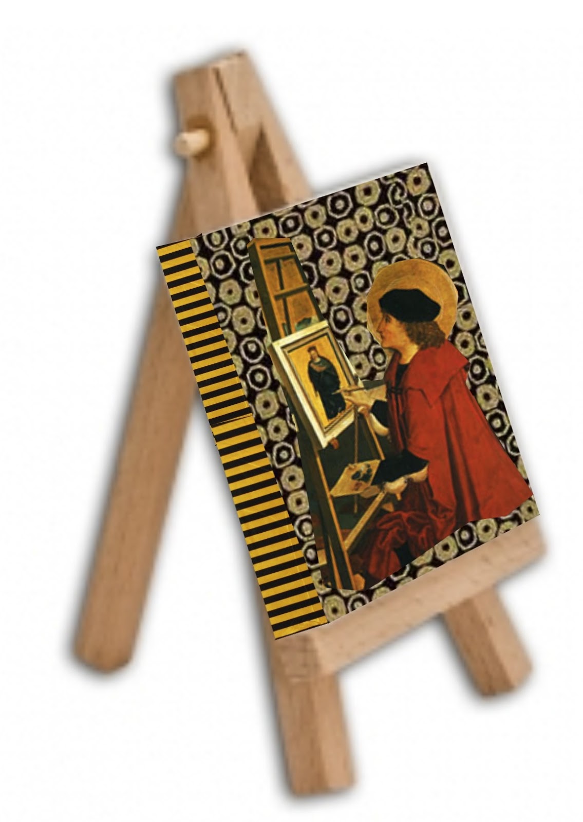 Saints of Creative Spirits (6): Mini Canvas Homage to the Patron Saint ...