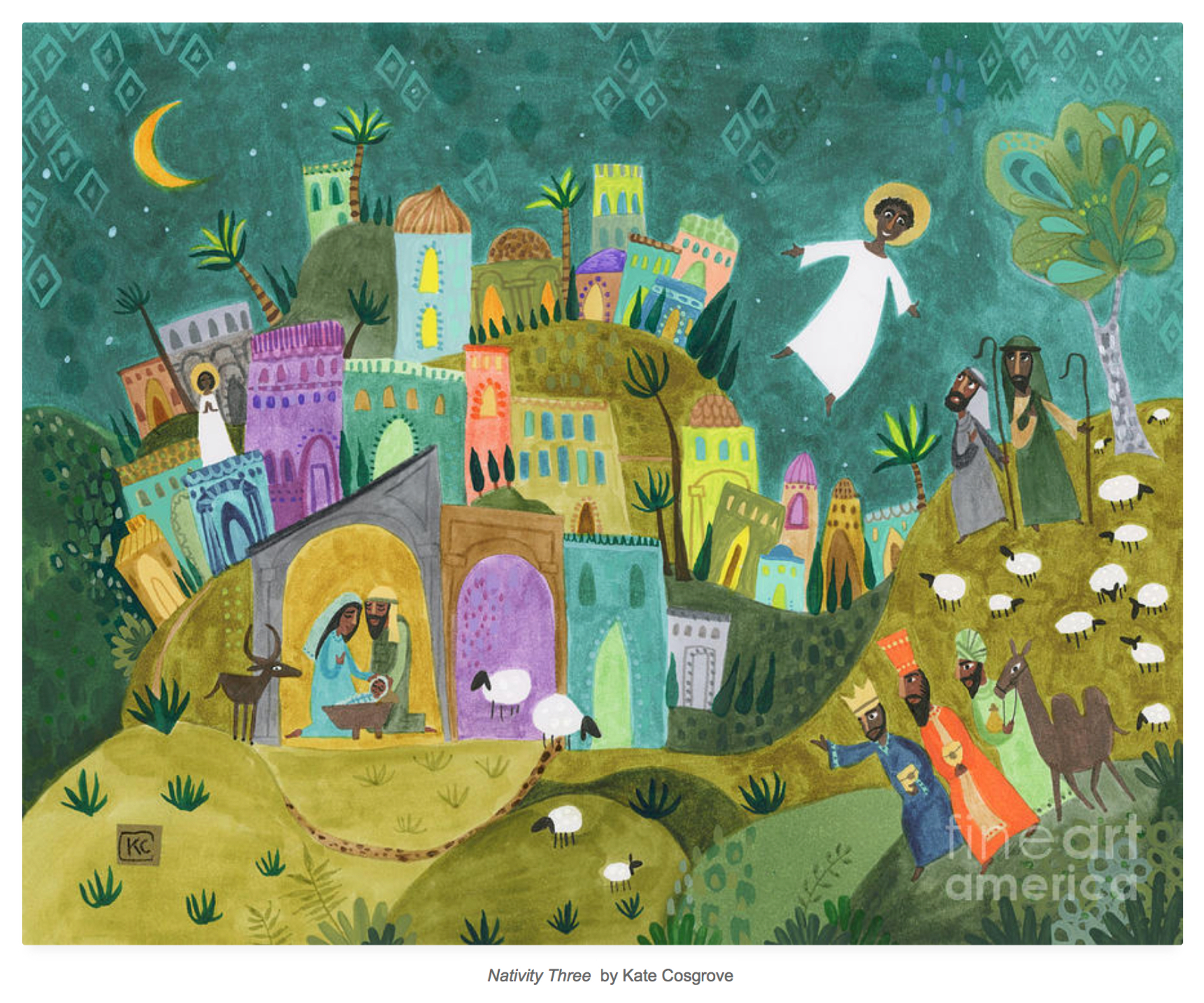 Keeping Christ in Christmas 3: Nativity Art from Around The World ...